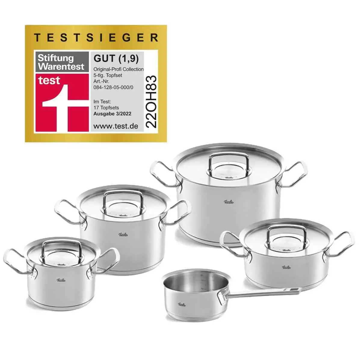 Fissler Original-Profi Collection® 5-teiliges Topfset | 2770002..1